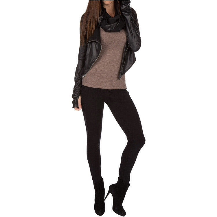 The "Mira" Silver Moto Jacket – MOVIMENTO APPAREL